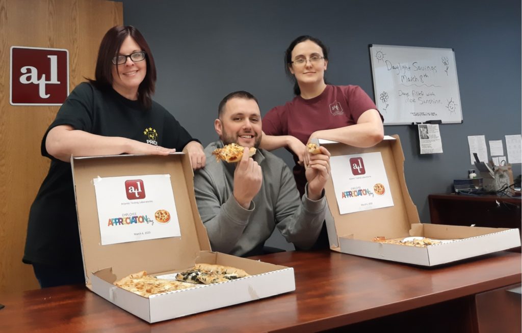 ATL HELD PIZZA PARTIES FOR EMPLOYEE APPRECIATION DAY - Atlantic Testing ...