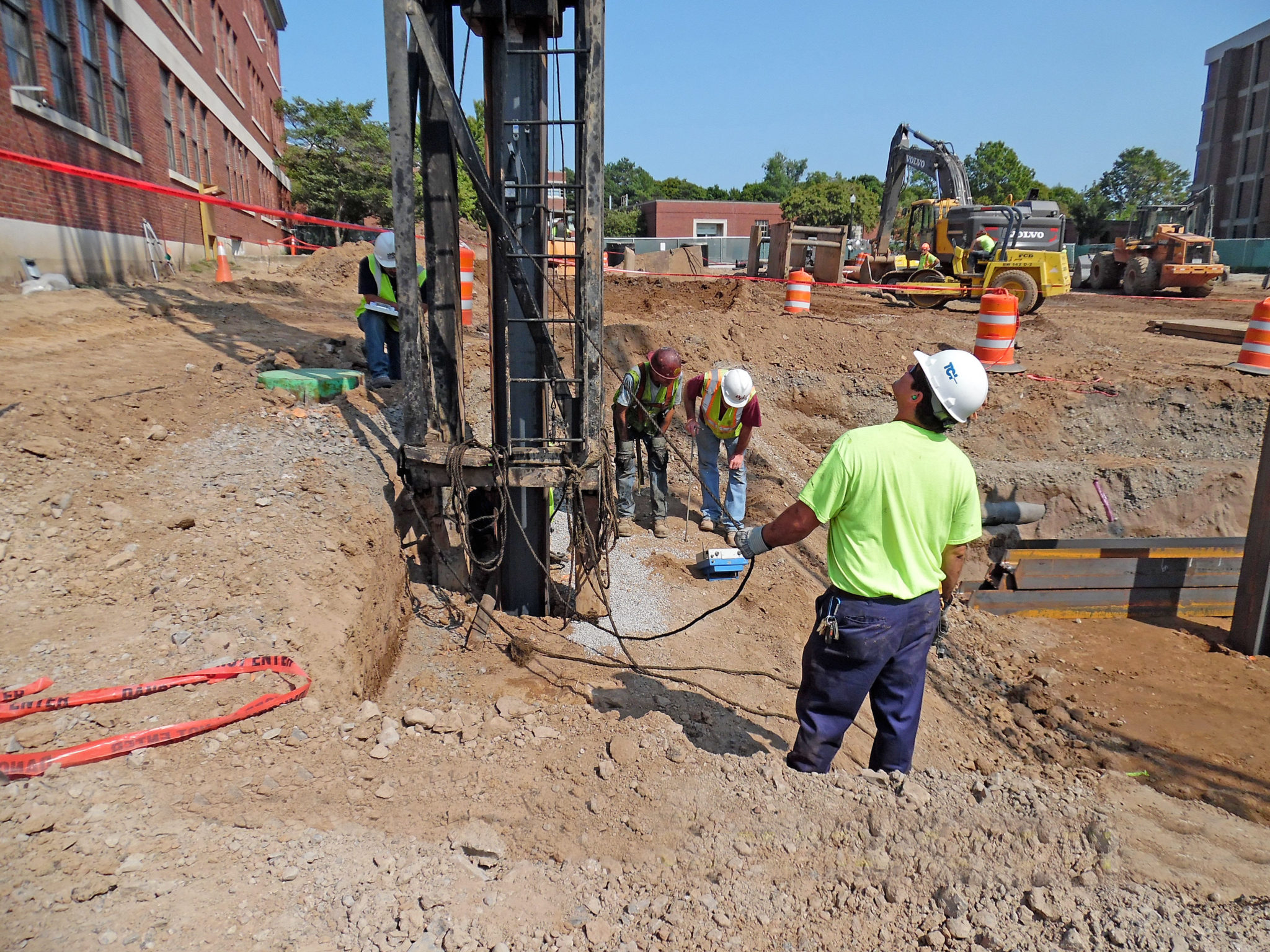 ATL Engineers Receive Pile Driving Analyzer Training - Atlantic Testing ...