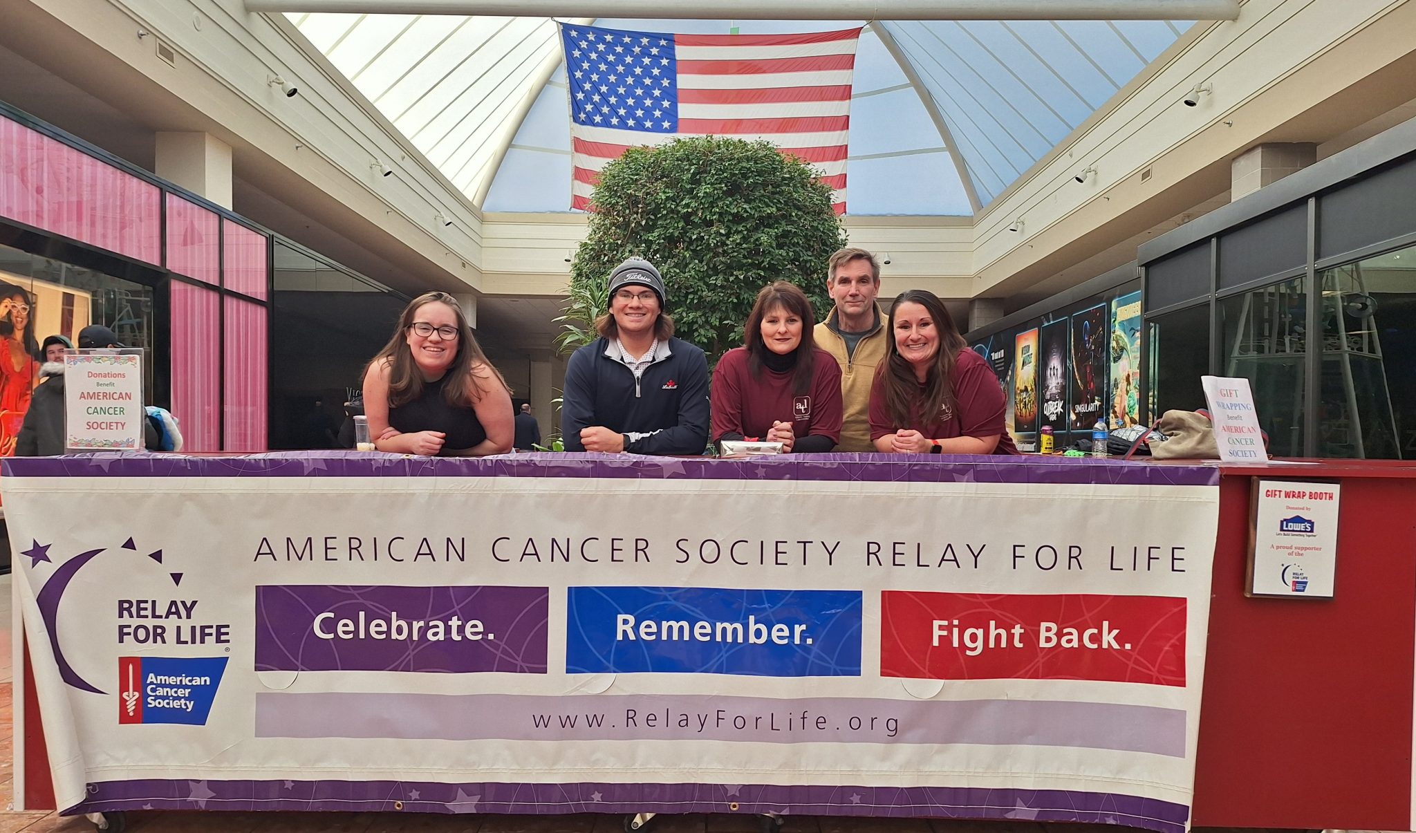 ATL GIFT WRAPS TO SUPPORT RELAY FOR LIFE - Atlantic Testing Laboratories